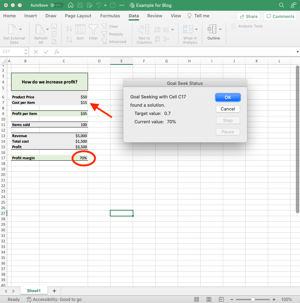 What-if analysis: a beginner's guide to scenarios + goal seek in Excel