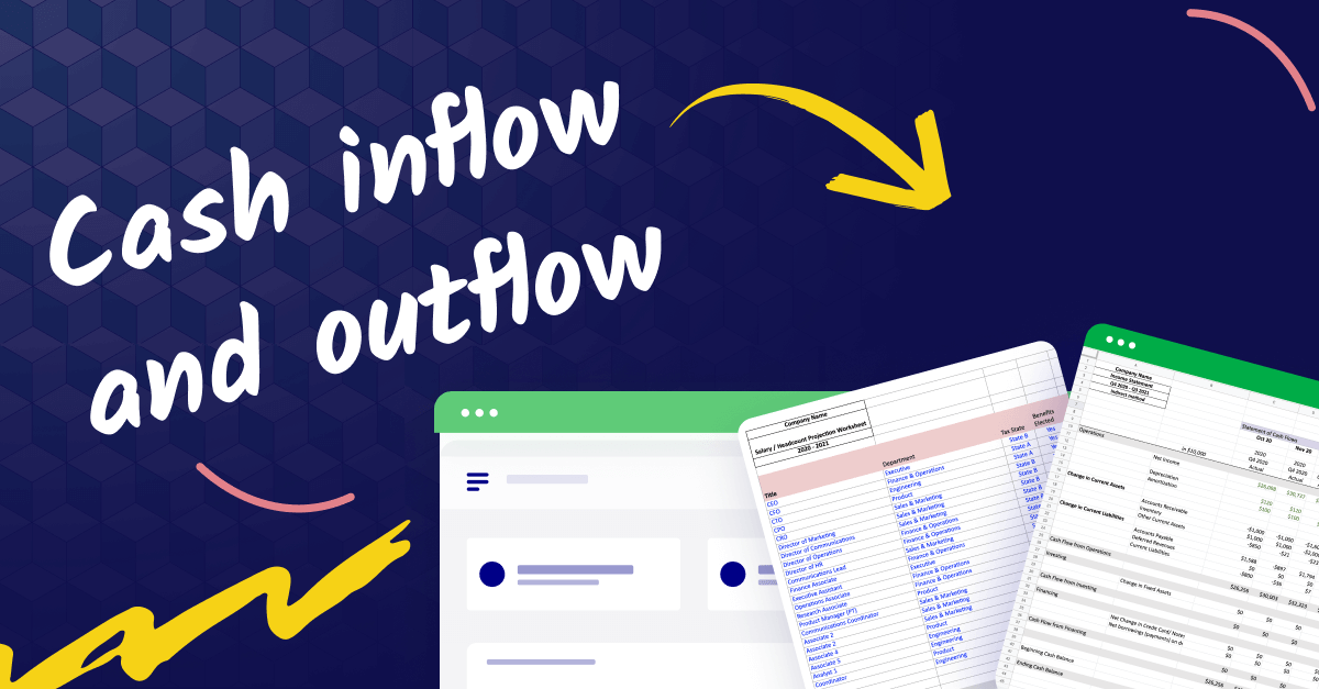 Cash inflow and outflow: keeping tabs on your financial health