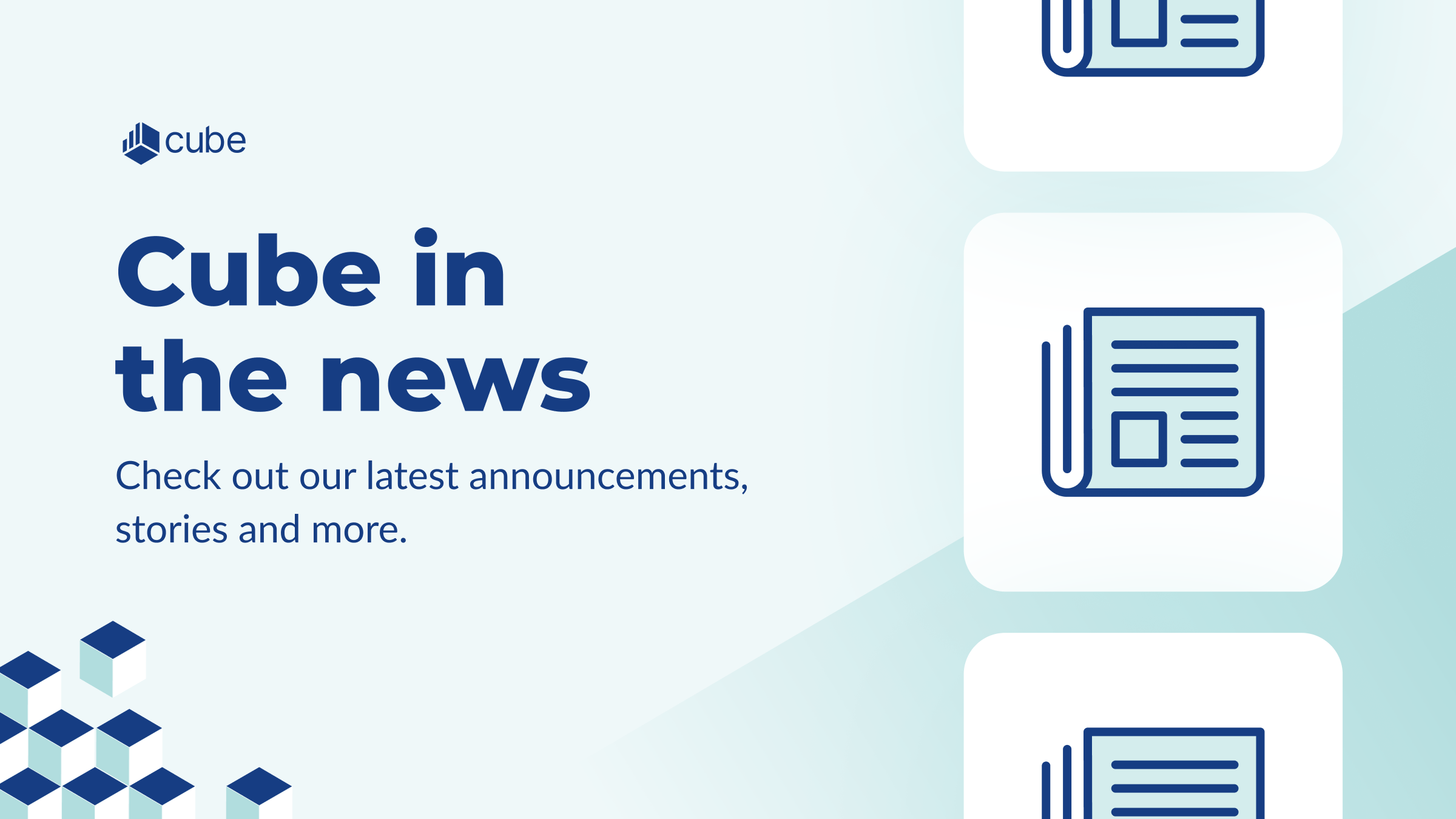 Cube | News