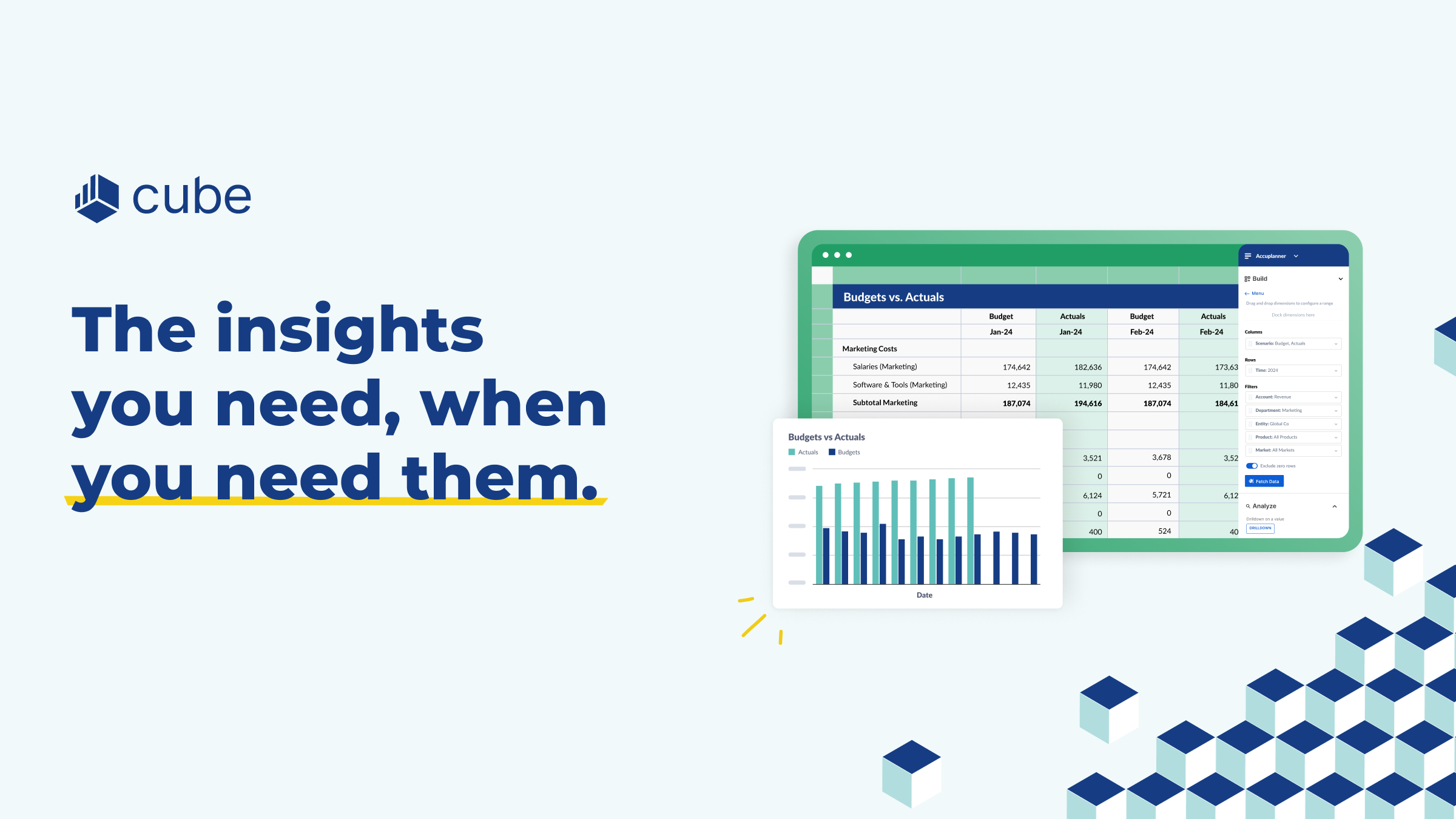 Ad Hoc Reporting Software | Cube