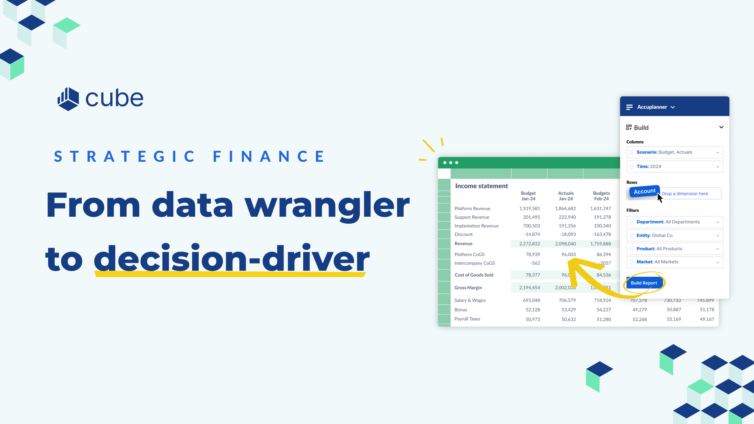 Strategic Finance Software | Cube FP&A